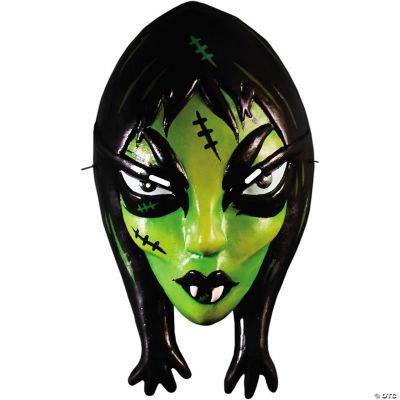 Toxictoons™ Ghoulena Monster Plastic Molded Mask - One Size | Oriental ...