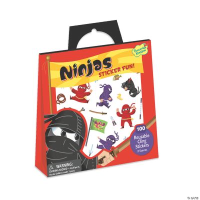 Ninjas Reusable Sticker Tote