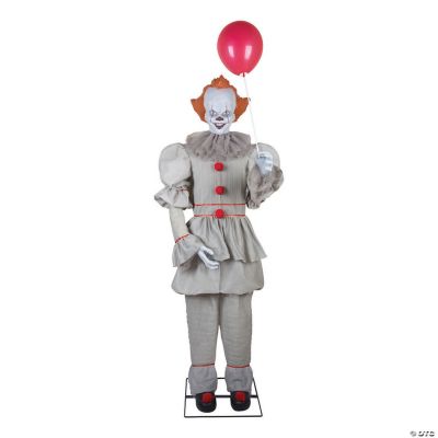 IT Pennywise™ the Clown Life-Size Animated Prop Standing Halloween ...