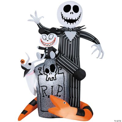5 Ft. 6" Airblown® Inflatable Light-Up The Nightmare Before Christmas ...