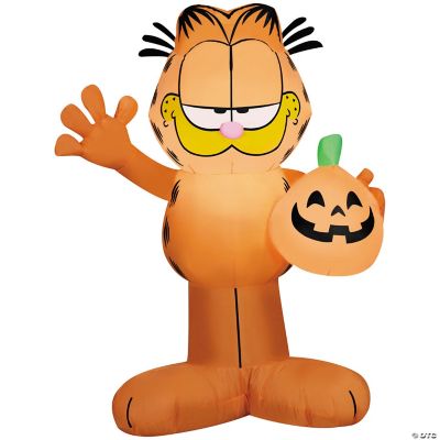42" Airblown® Blowup Inflatable Garfield Halloween Outdoor Yard ...