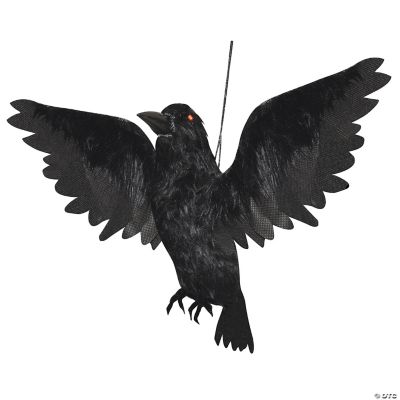 20" Flying Crow Animated Prop