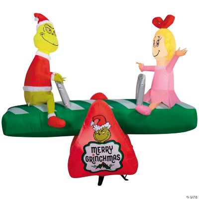 5 Ft. 4" Airblown® Inflatable Dr. Seuss™ How the Grinch Stole Christmas ...