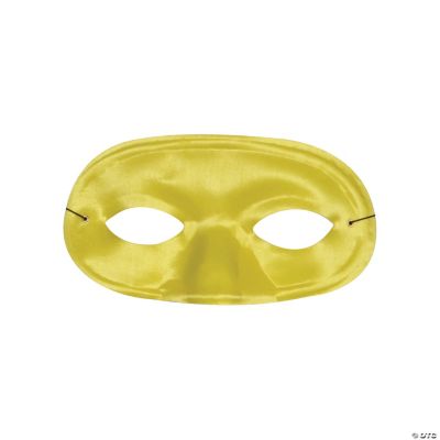 Yellow Domino Half Mask - Discontinued