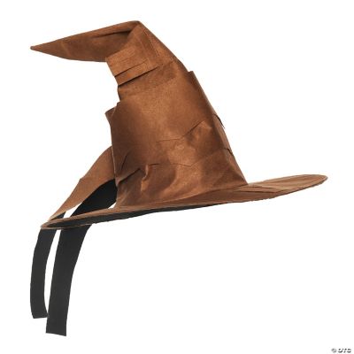 Adults Brown Curved Wizard Hat | Oriental Trading